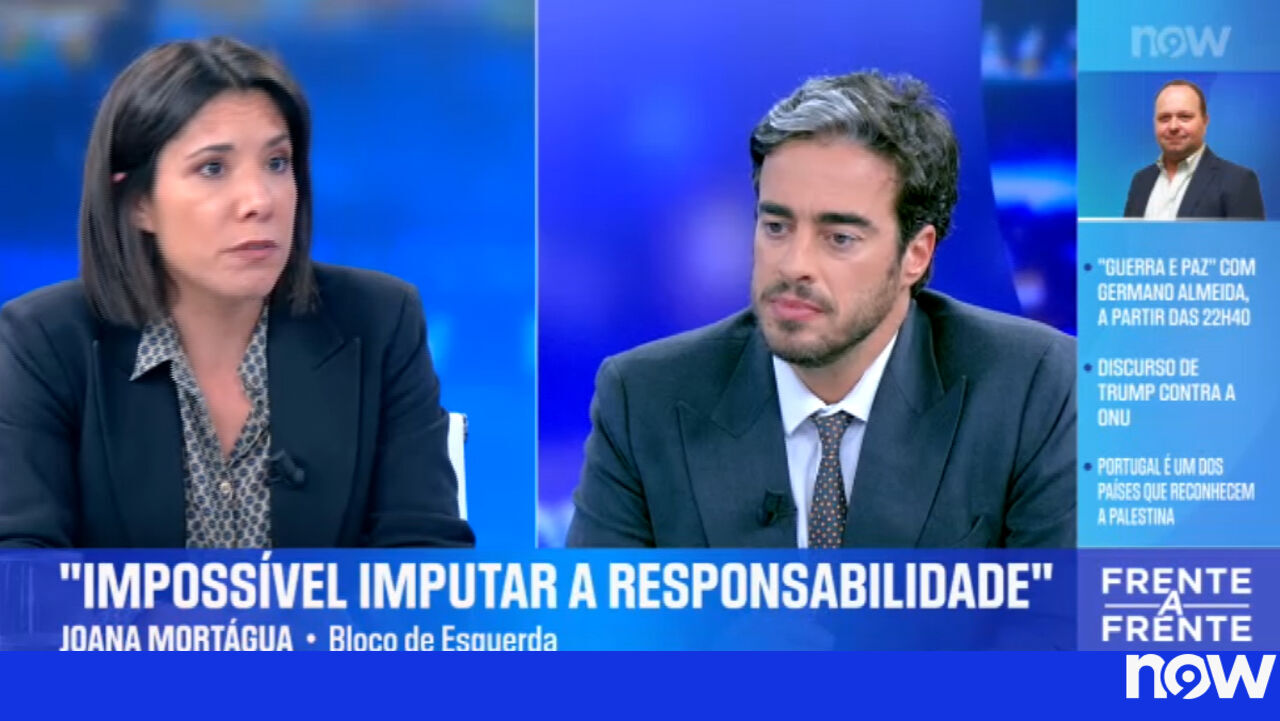 Frente a Frente | Joana Mortágua (BE) e Mário Amorim Lopes (IL ...