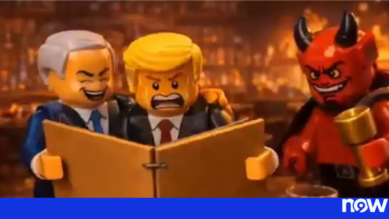 Televisão iraniana lança animação ao estilo Lego: Trump acusado de ...