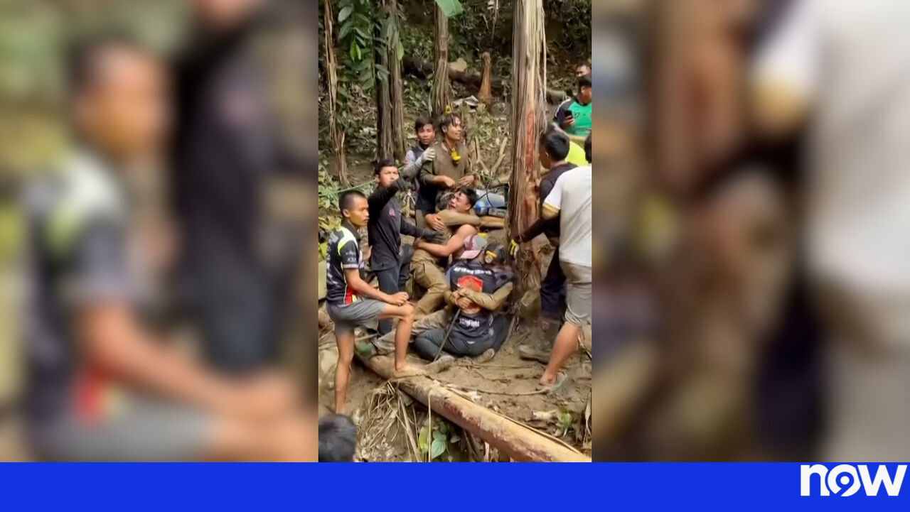 Resgatados os cinco sobreviventes de gruta inundada no Laos. Outras ...